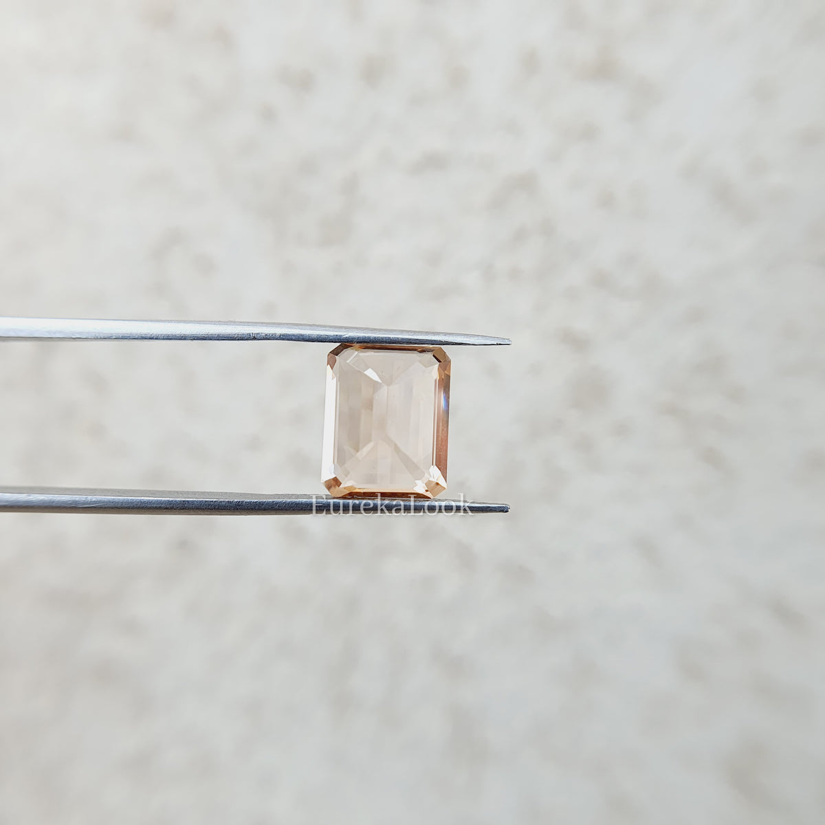 Emerald Cut Antique Pink Morganite Stone – Eurekalook