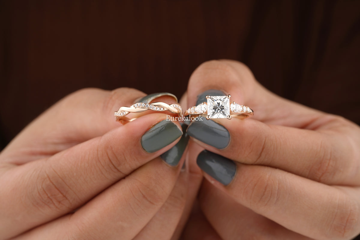 Best Beautiful Twisted Wedding Ring Set – Eurekalook